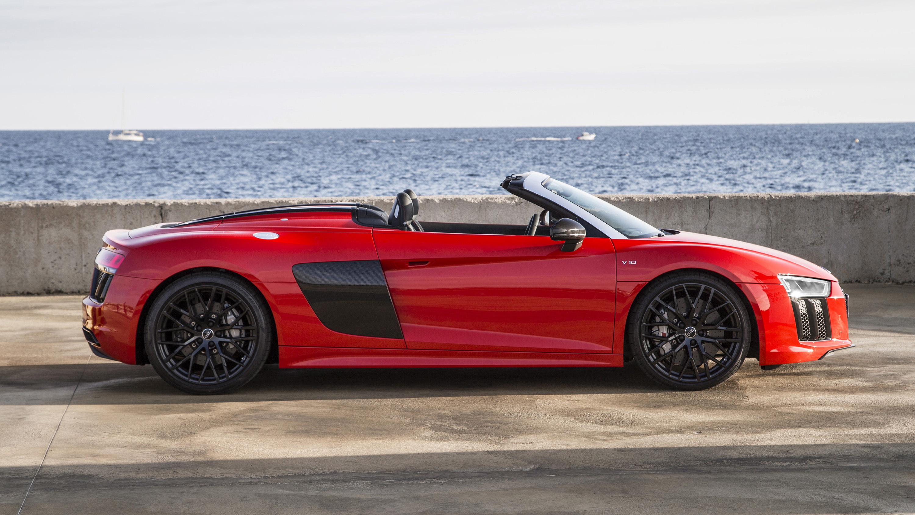 Audi R8 Red Convertible