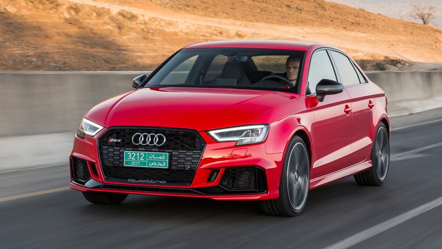 Audi RS3 review: 174mph saloon and hatch driven Reviews 2026 | Top Gear