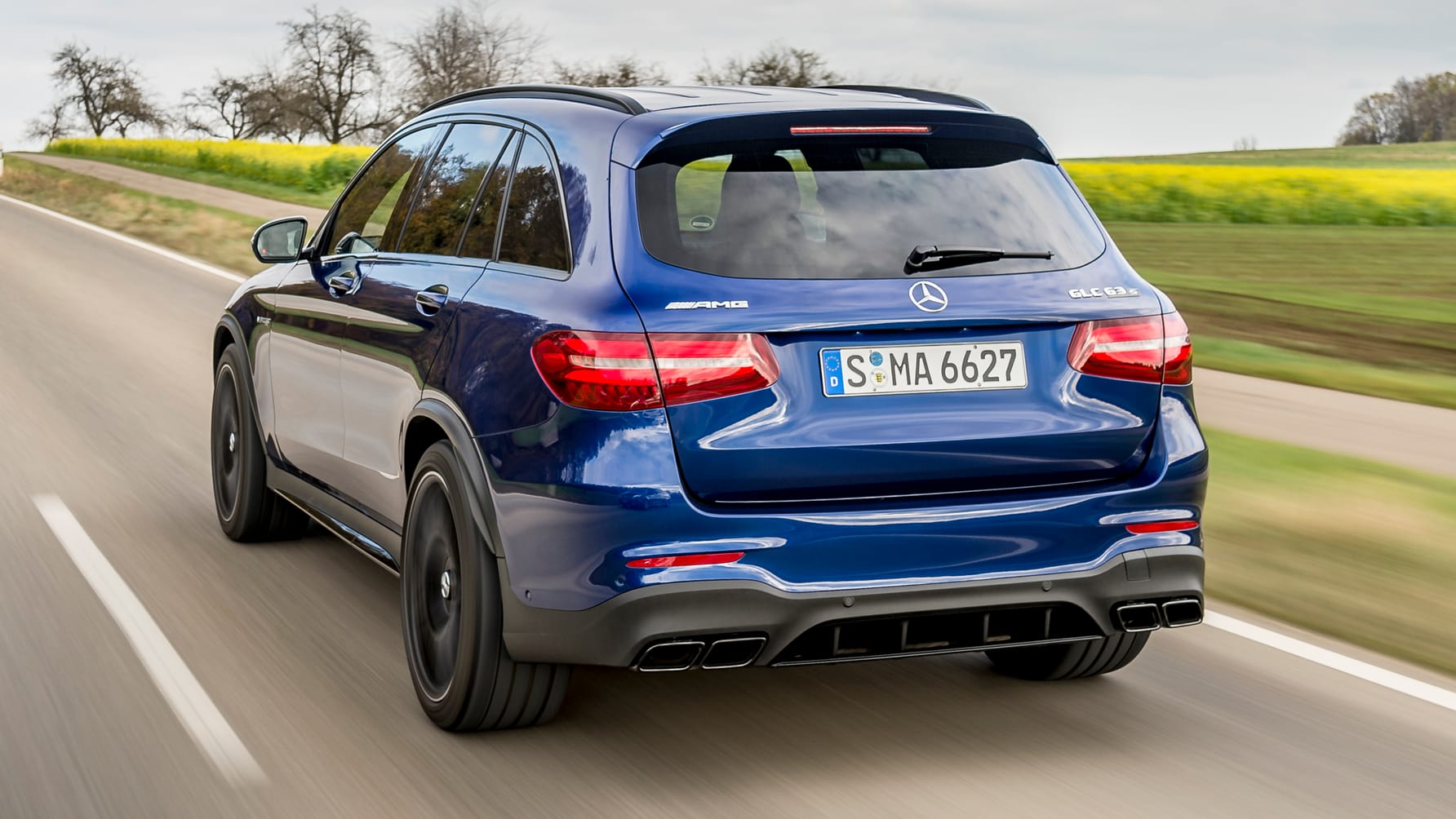 Mercedes-AMG GLC63 S review: 503bhp uber-crossover driven Reviews 2025 ...