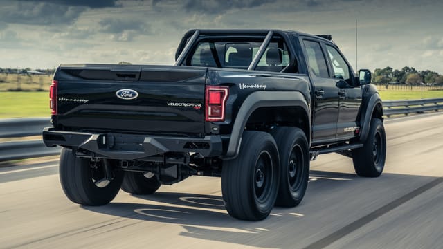 First drive: Hennessey’s 600bhp, six-wheeled Ford Raptor Reviews 2026 ...