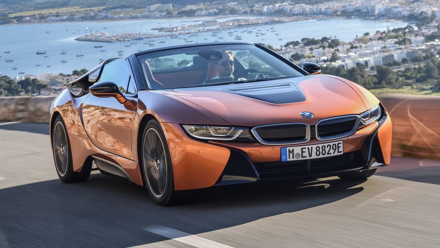 BMW i8 Roadster review: hybrid convertible's first test Reviews 2025 ...
