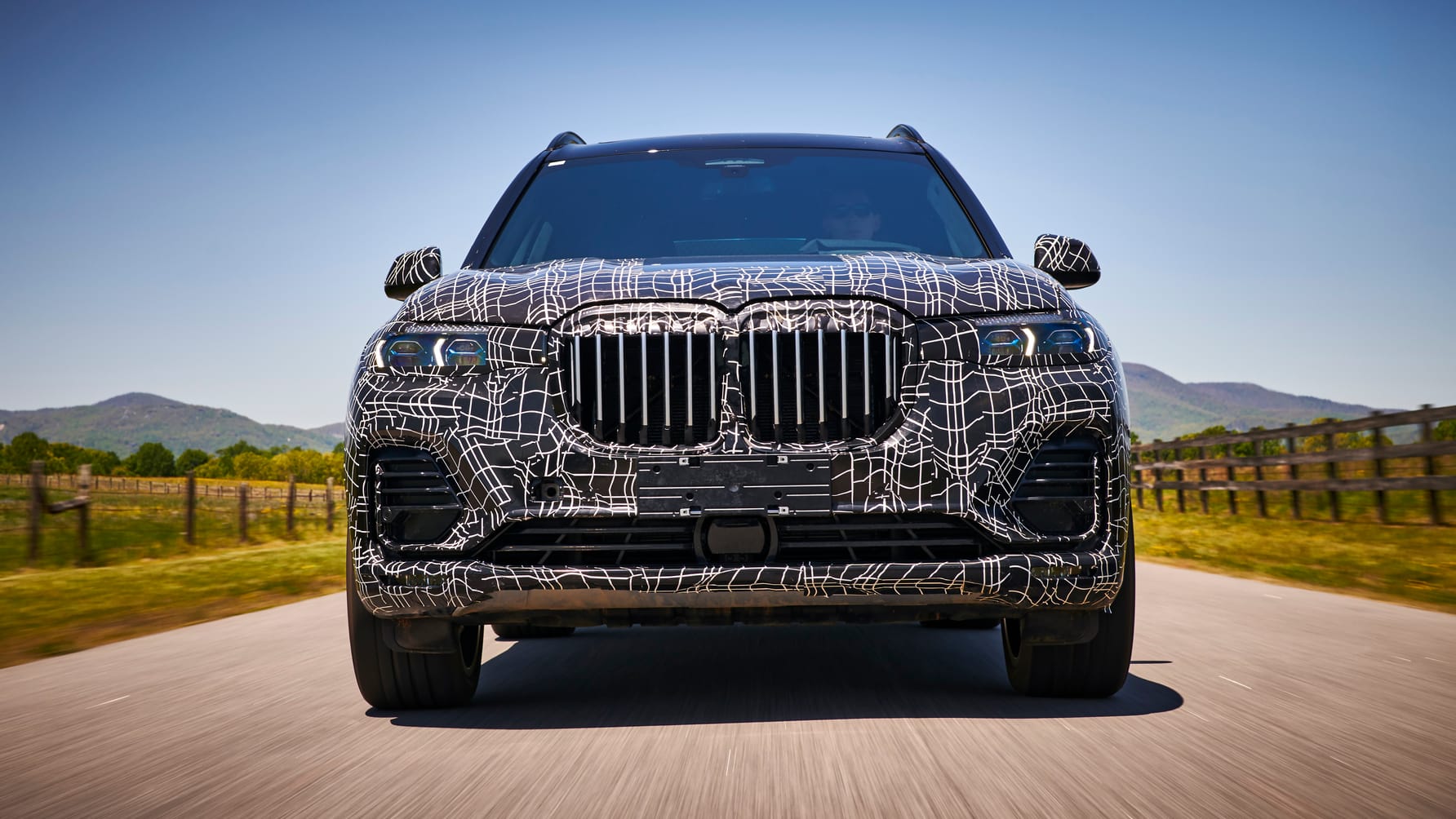 BMW X7 review: prototype SUV's first test Reviews 2025 | Top Gear