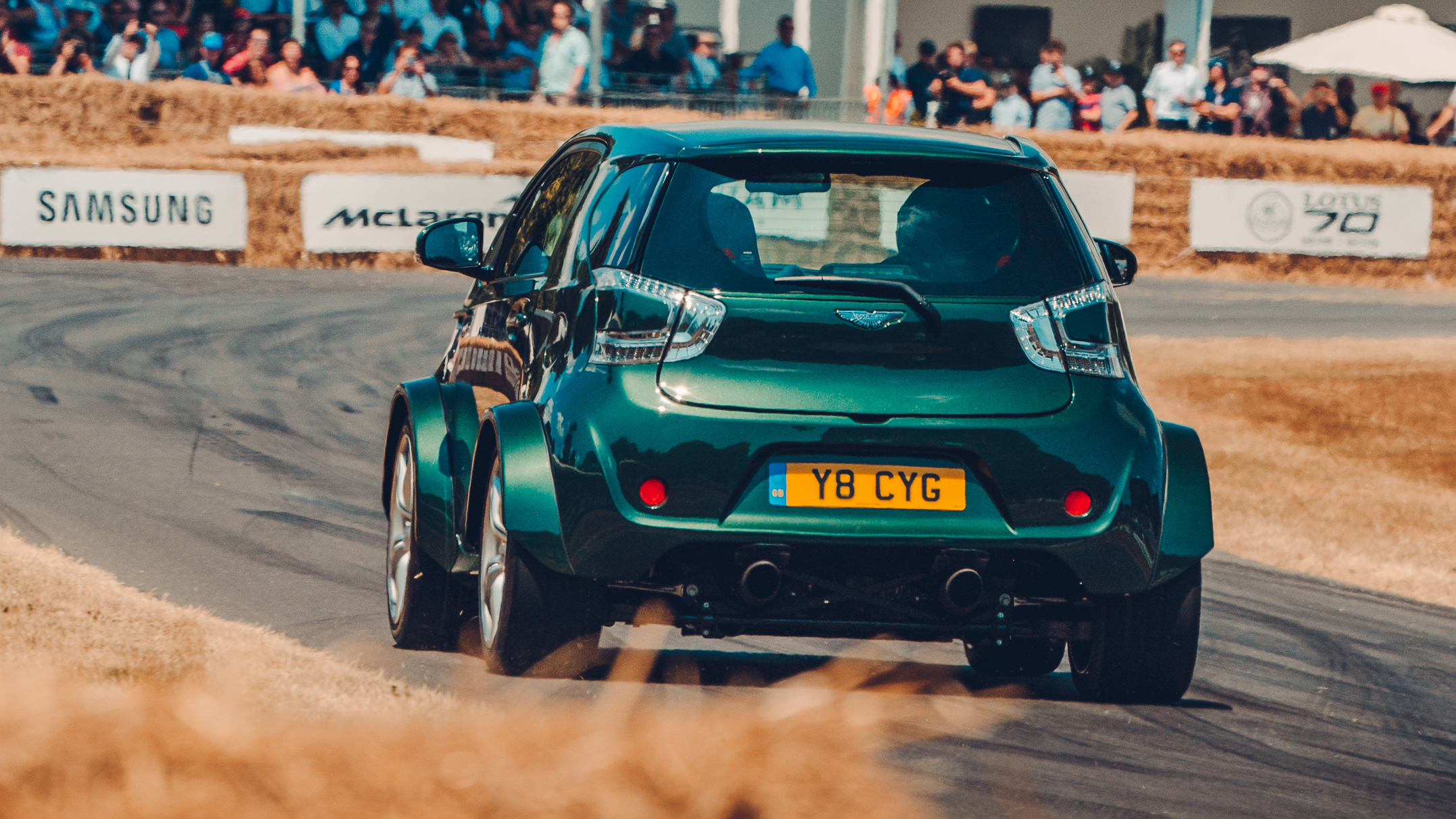 Aston Martin Cygnet V8 review: 430bhp city car tested | Top Gear