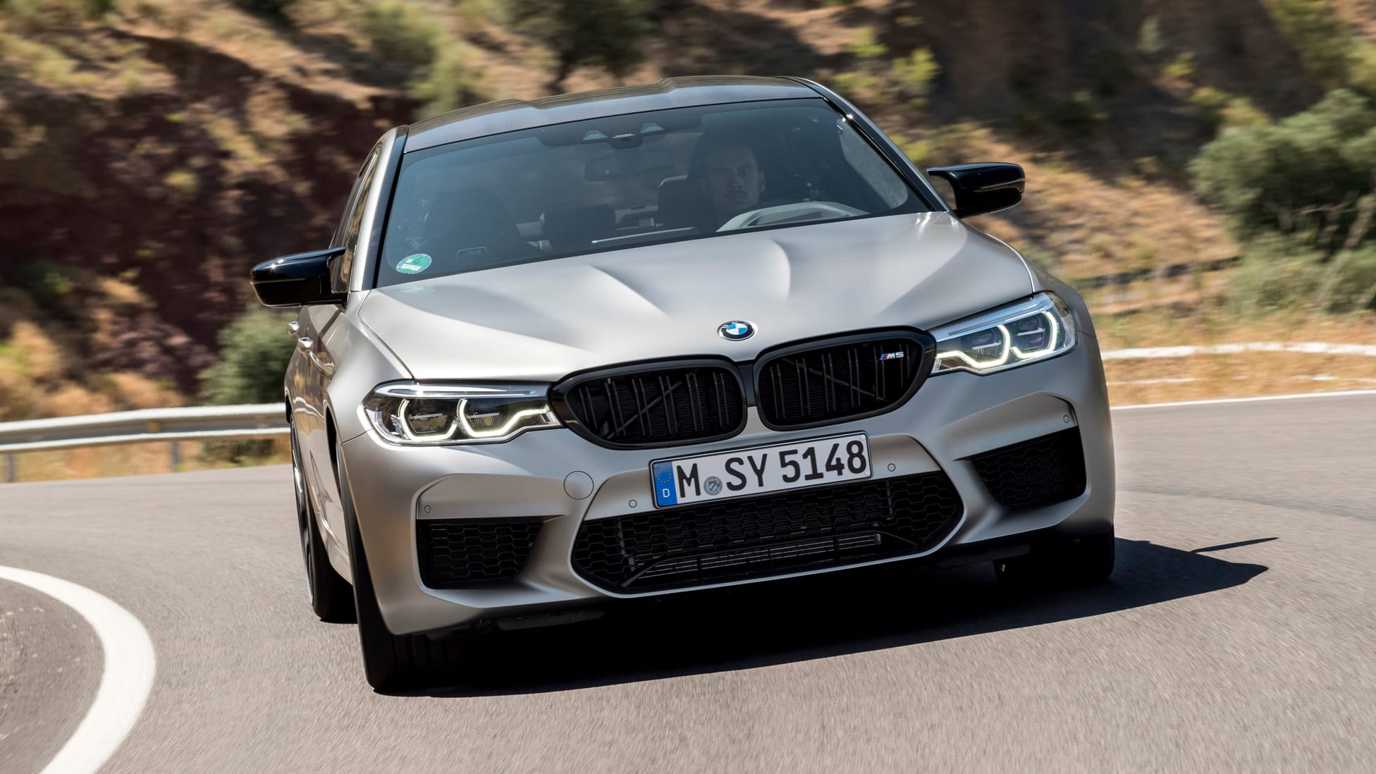 BMW M5 Competition review: 616bhp super-saloon driven Reviews 2025 ...