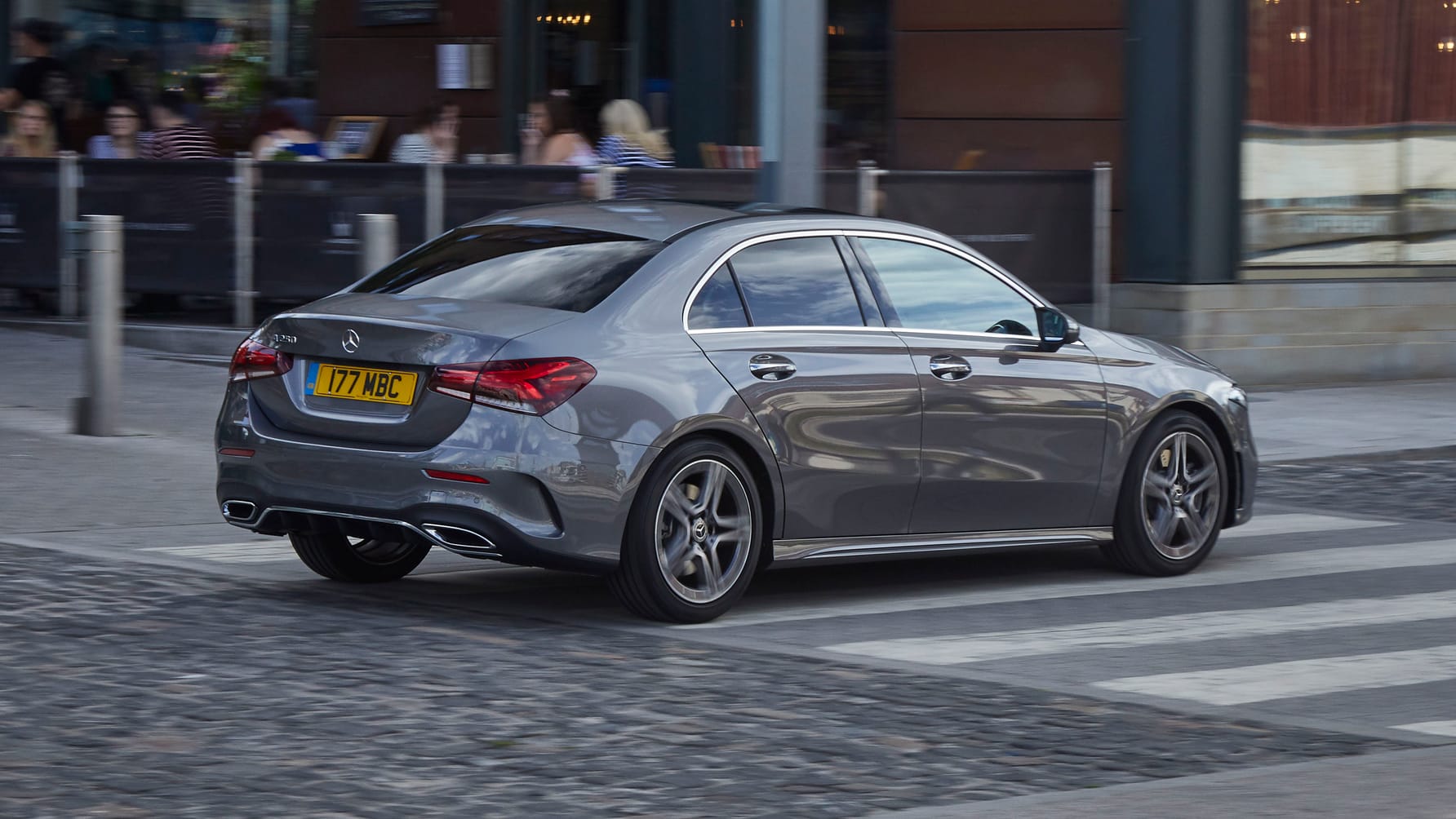 Mercedes-Benz A250 AMG Line review: baby saloon tested Reviews 2025 ...
