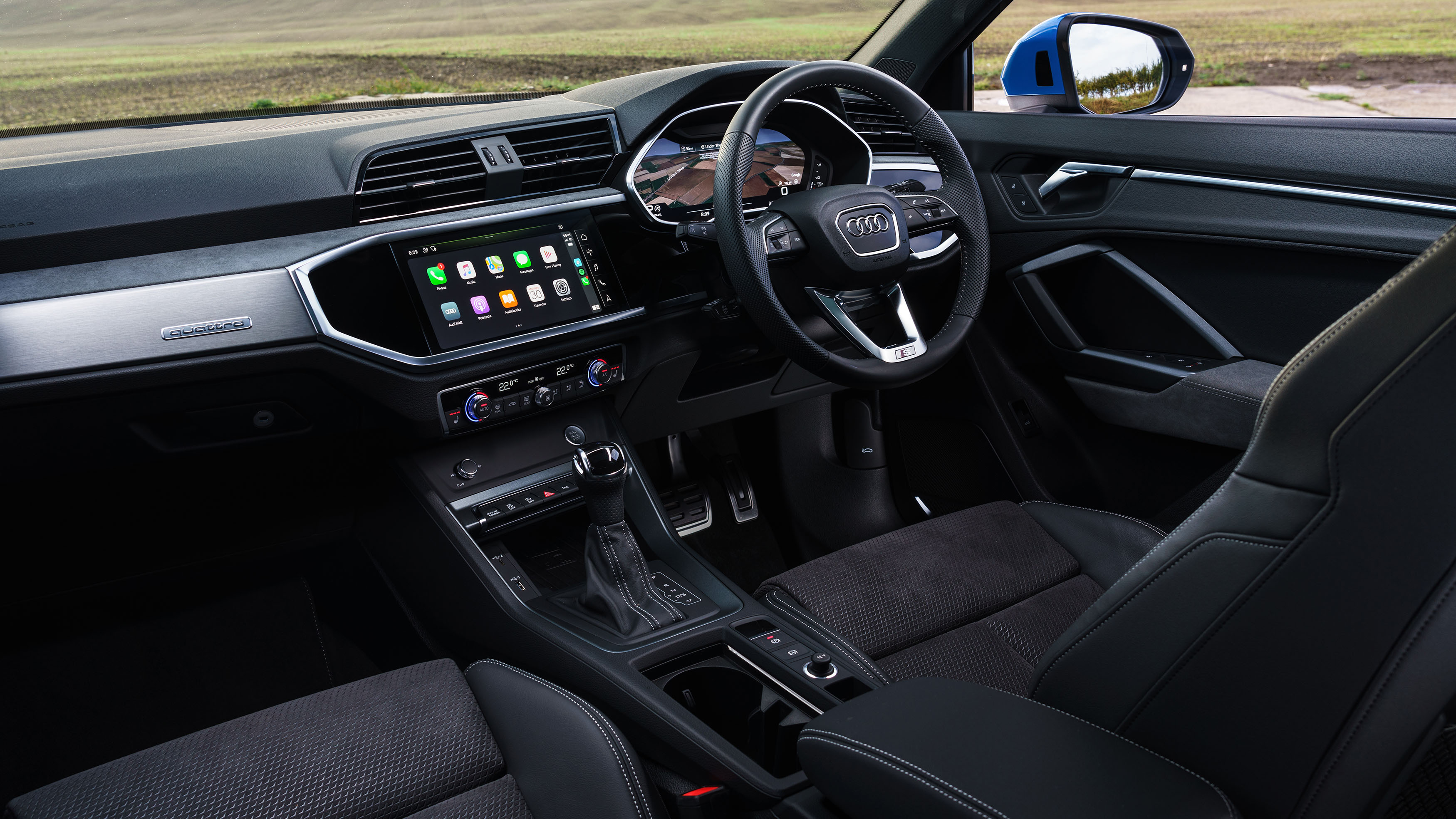 Audi Q3 Black Interior