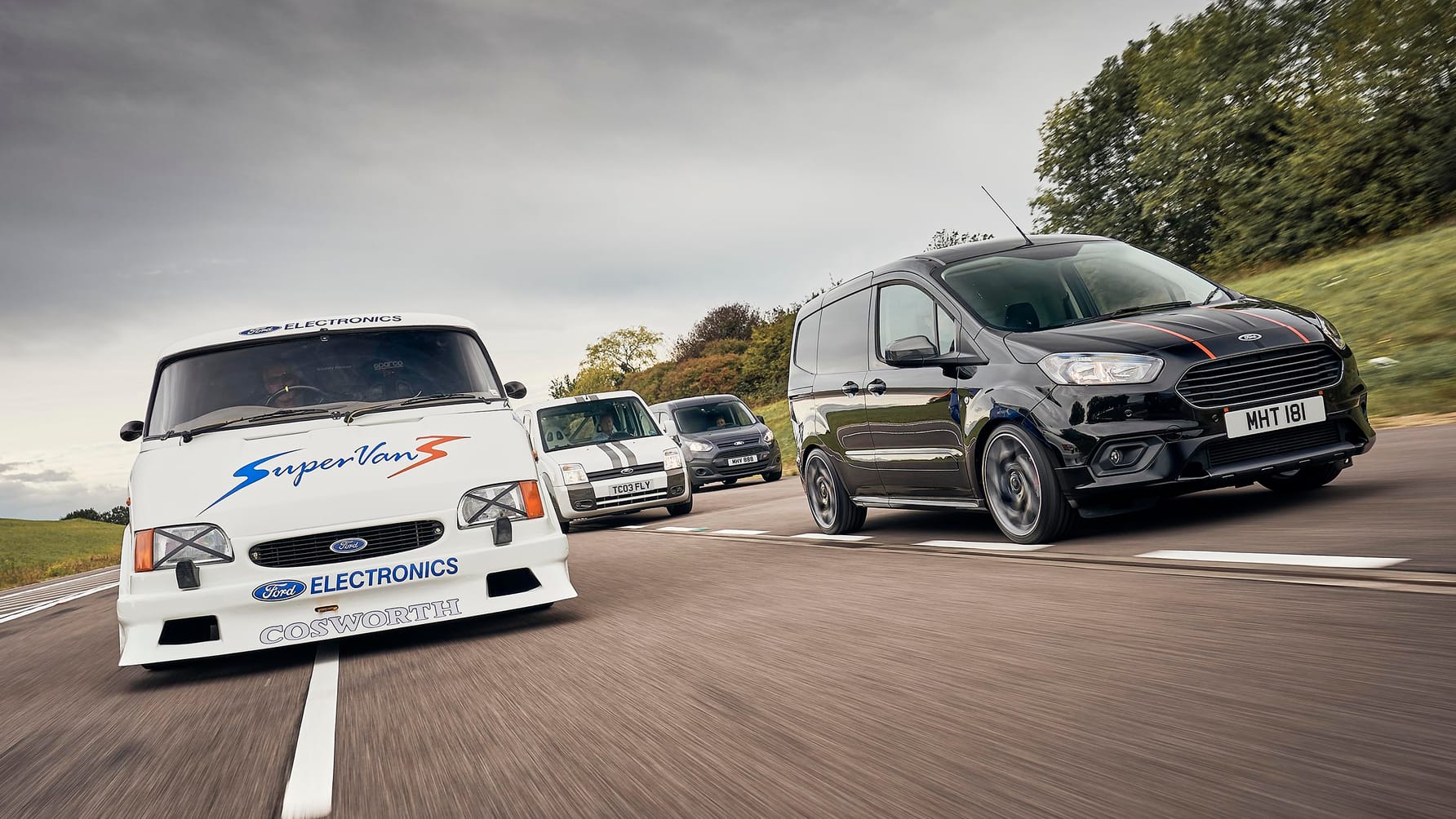 Ford Transit Courier ST review: one-off 200bhp hot van tested Reviews ...