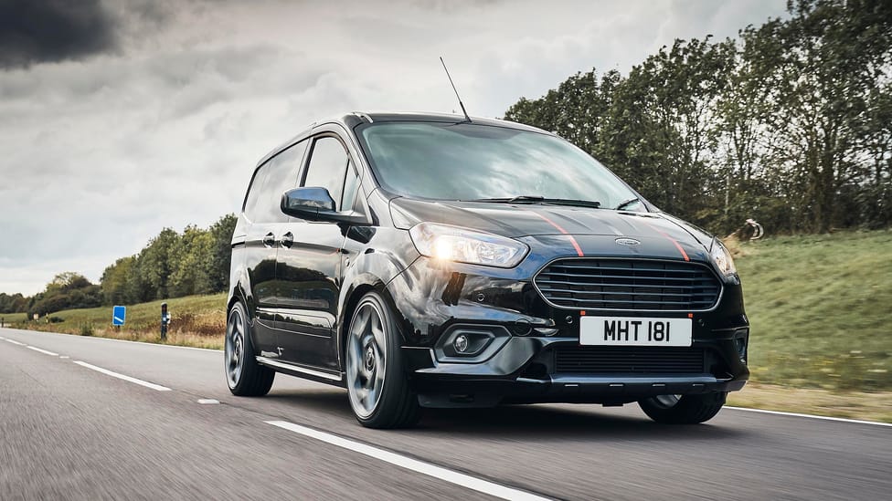 Ford Transit Courier ST review: one-off 200bhp hot van tested Reviews ...