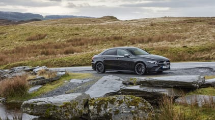 Mercedes A35 Saloon review: four-door AMG driven Reviews 2025 | Top Gear