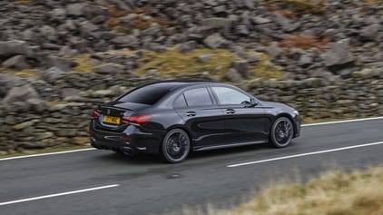 Mercedes A35 Saloon review: four-door AMG driven Reviews 2025 | Top Gear