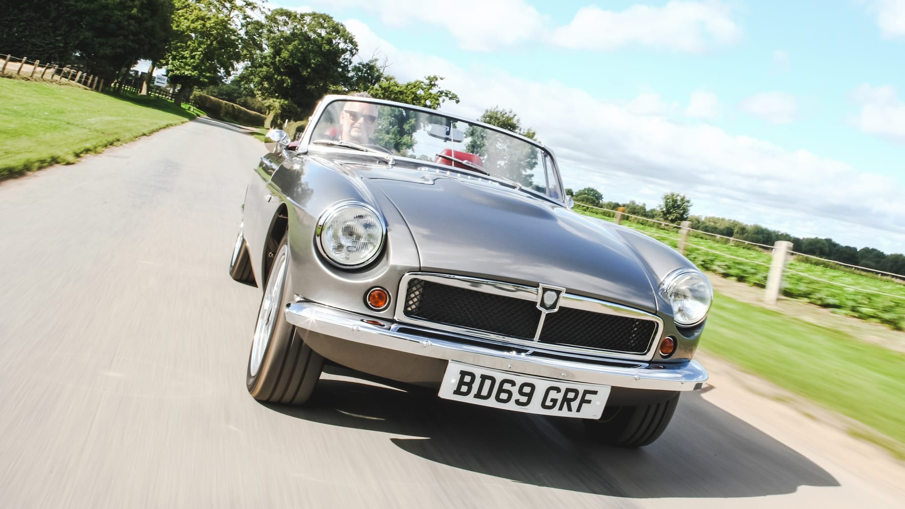 RBW EV Roadster review: electric MGB driven Reviews 2025 | Top Gear