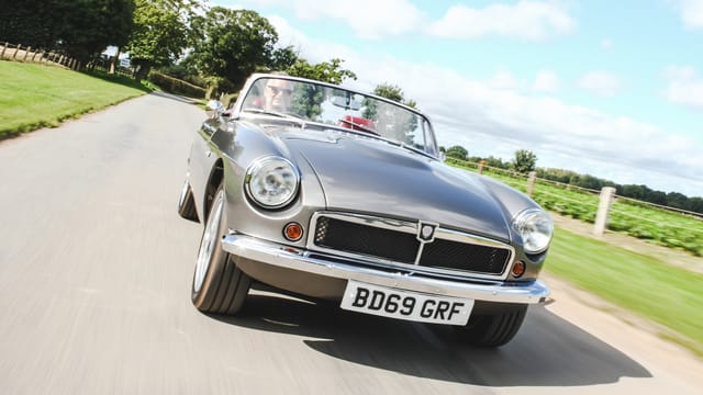 RBW EV Roadster review: electric MGB driven Reviews 2026 | Top Gear