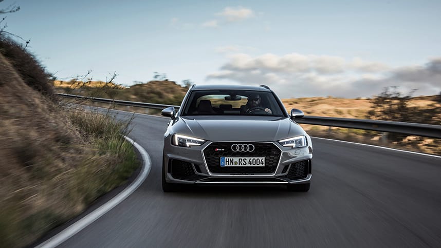 Audi RS4 Avant review: 444bhp turbo Quattro wagon tested Reviews 2025 ...