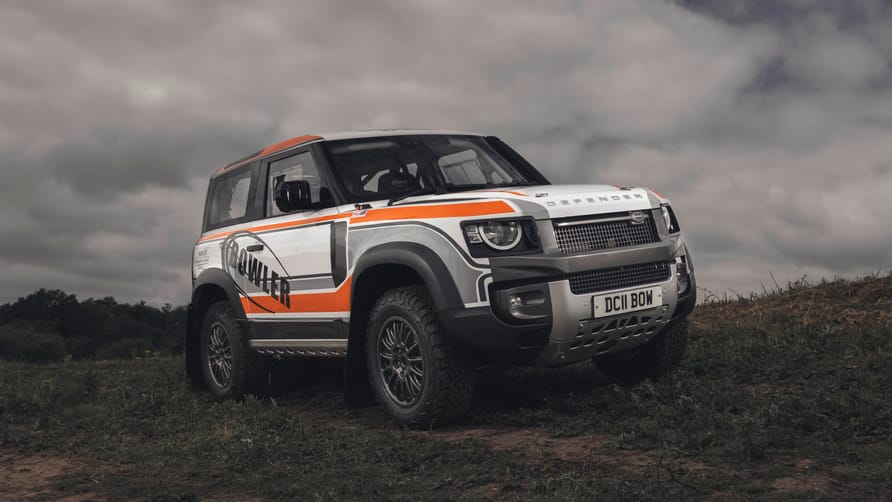 Bowler Defender Challenge review: Defender 90-based rally car driven ...