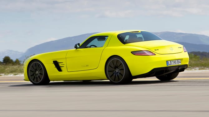 Shock therapy: Mercedes’ electric SLS
