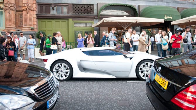 GTbyCitroen hits Harrods