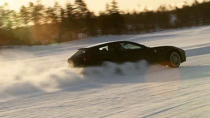 New pictures of the Ferrari Four | Top Gear