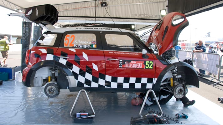 Behind-the-scenes as Mini returns to WRC | Top Gear