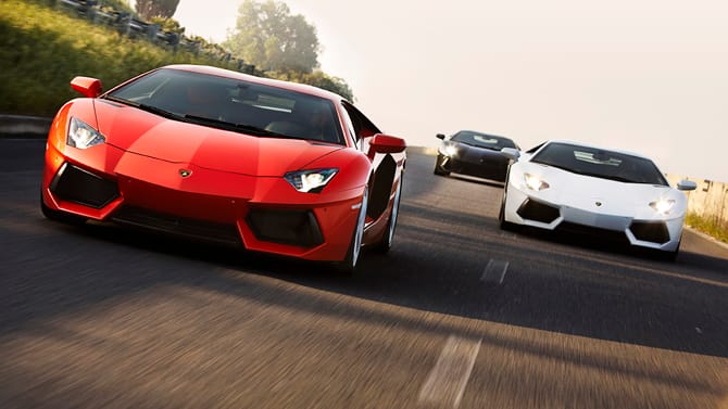 James May. Three Lambo Aventadors | Top Gear