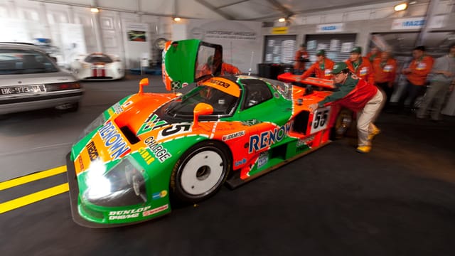 The awesome Mazda 787B in action | Top Gear