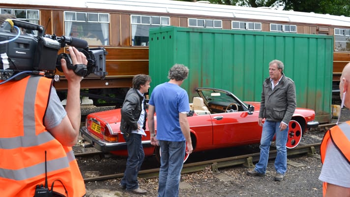Behind-the-scenes with our new train-set | Top Gear