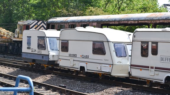 Behind-the-scenes with our new train-set | Top Gear