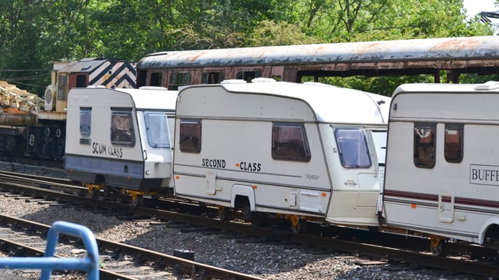 Behind-the-scenes with our new train-set | Top Gear