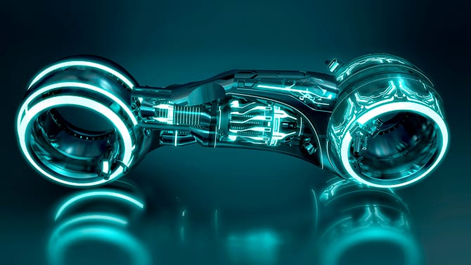 Meet the man behind Tron’s vehicles | Top Gear