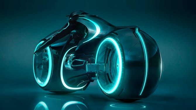 Meet the man behind Tron’s vehicles | Top Gear