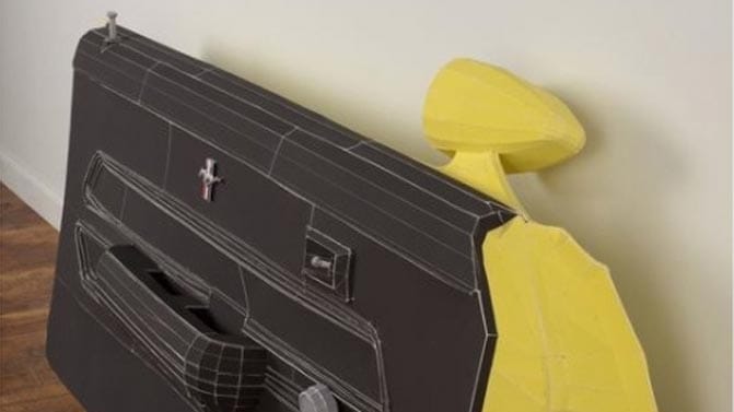 Behold: the 1969 Mustang made entirely from paper | Top Gear