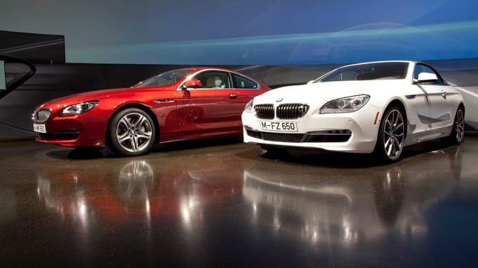 BMW exhibits evolution of 6-series | Top Gear
