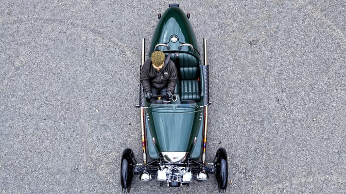 Tri-Star: the Morgan three-wheeler | Top Gear