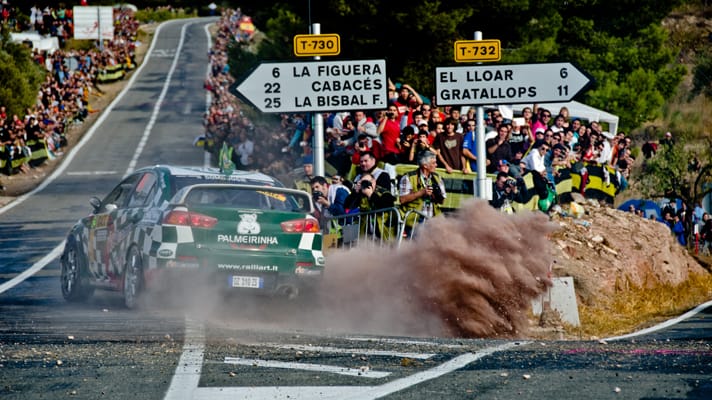 Up close and personal at Rally Spain