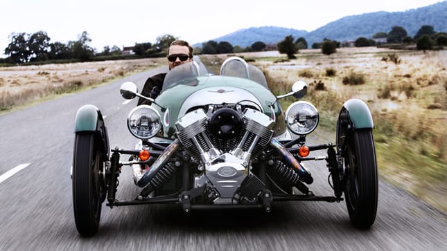 Tri-Star: the Morgan three-wheeler | Top Gear