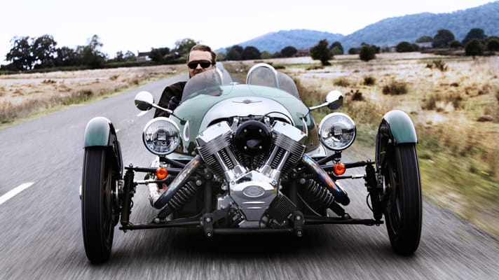 Tri-Star: the Morgan three-wheeler | Top Gear