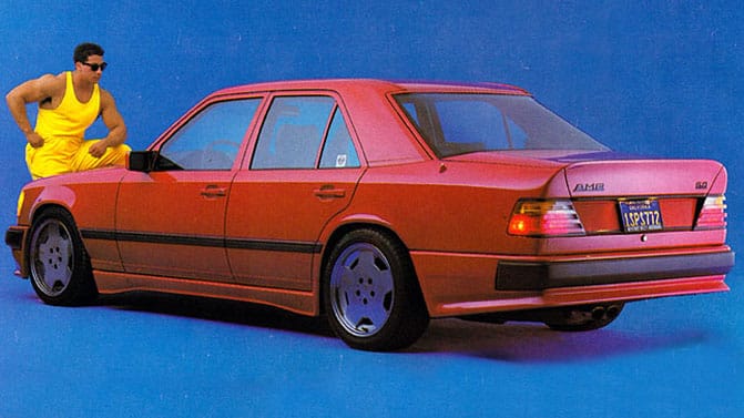 This is what Mercedes tuners were doing in the 80s