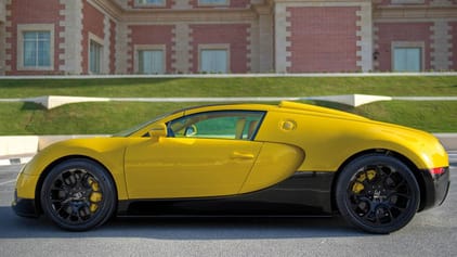 This is a yellow Bugatti Veyron | Top Gear