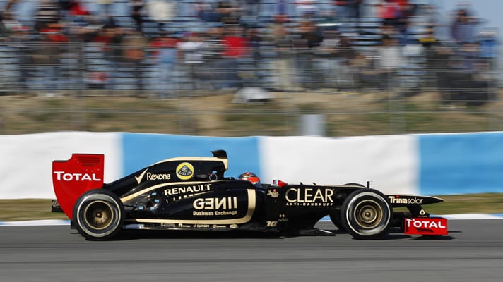 Lotus F1 testing at Jerez, 2012 | Top Gear