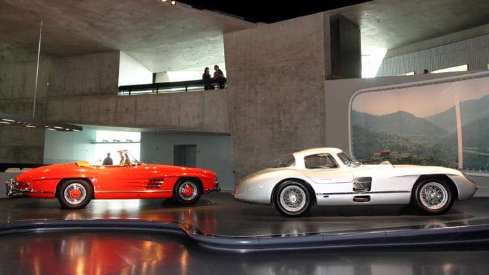 A look inside the Benz museum