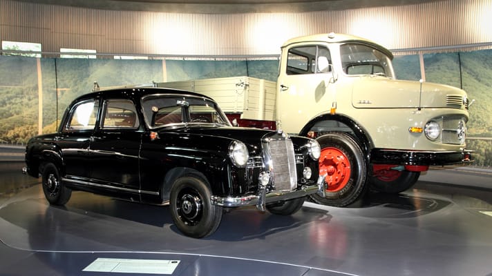 A look inside the Benz museum