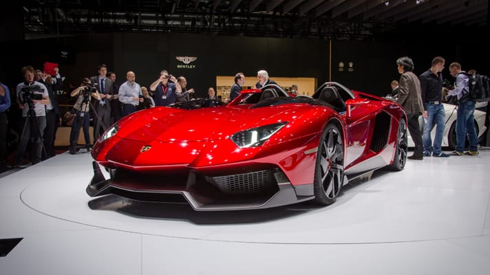 Gallery: Lambo Aventador J | Top Gear