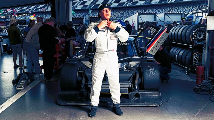 Top Gear goes racing with AC/DC's Brian Johnson