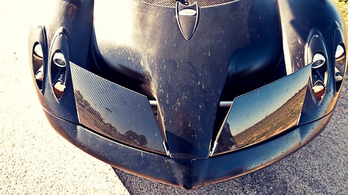 220mph in the Pagani Huayra prototype | Top Gear