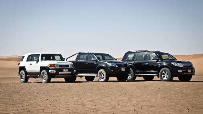 Driven: Xtreme Toyotas built for the desert | Top Gear