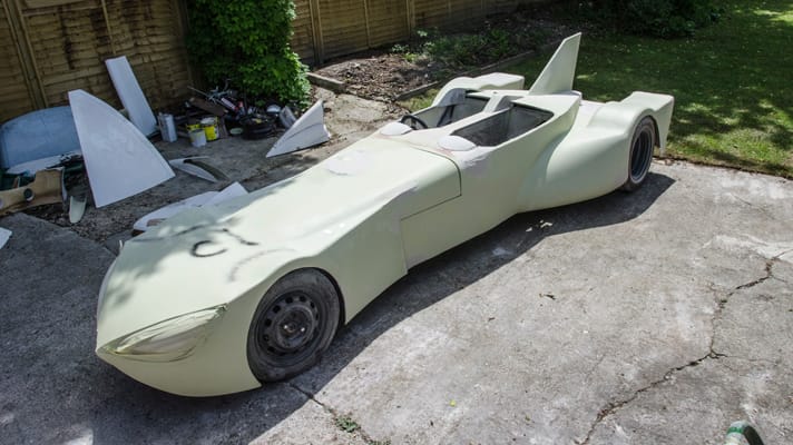 Our home-made DeltaWing is nearly ready | Top Gear