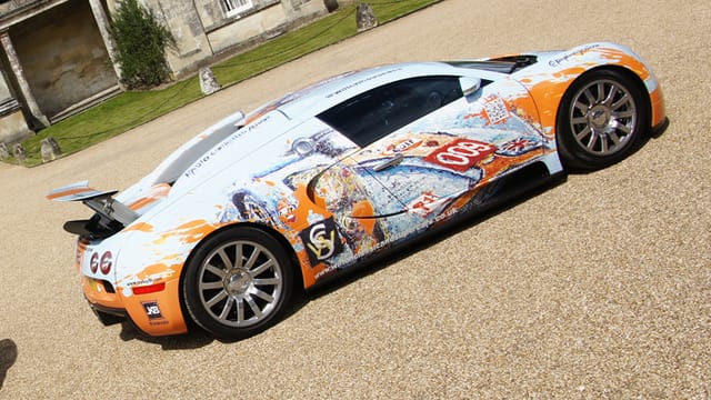 It's a Bugatti Veyron in Gulf livery! | Top Gear