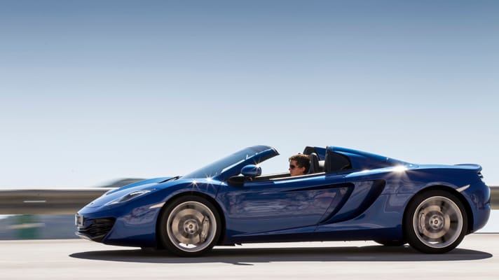 First drive: McLaren MP4-12C Spider | Top Gear