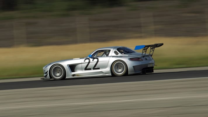 Top Gear drives the Merc SLS AMG GT3 | Top Gear