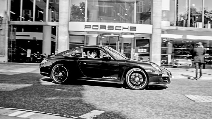 How to blag a posh car… with a watch