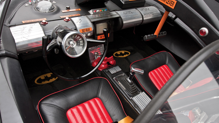 Original Batmobile Interior